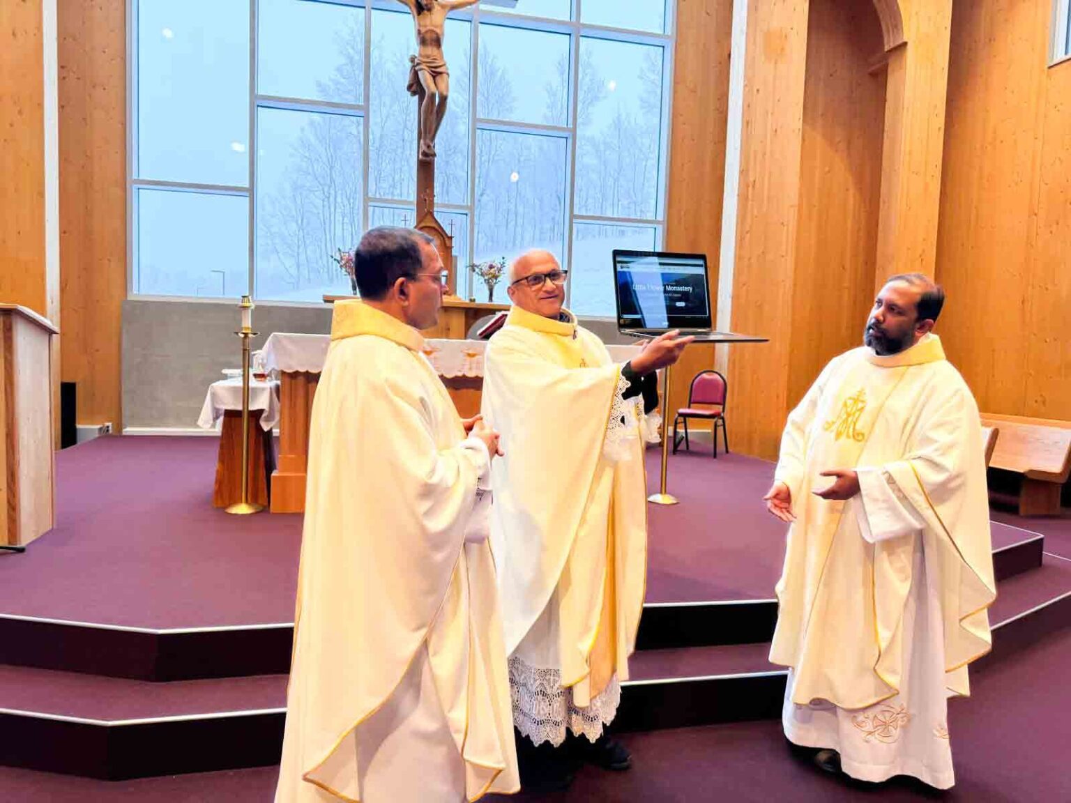 Little Flower Monastery, Canada Launches New Website - Canadian ...