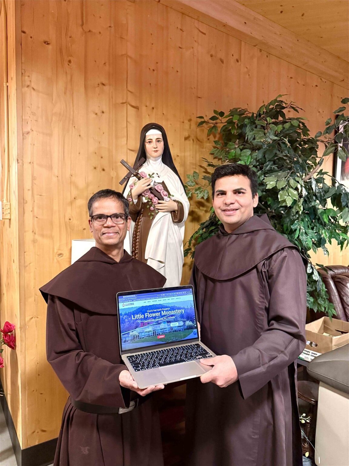 Little Flower Monastery, Canada Launches New Website - Canadian ...